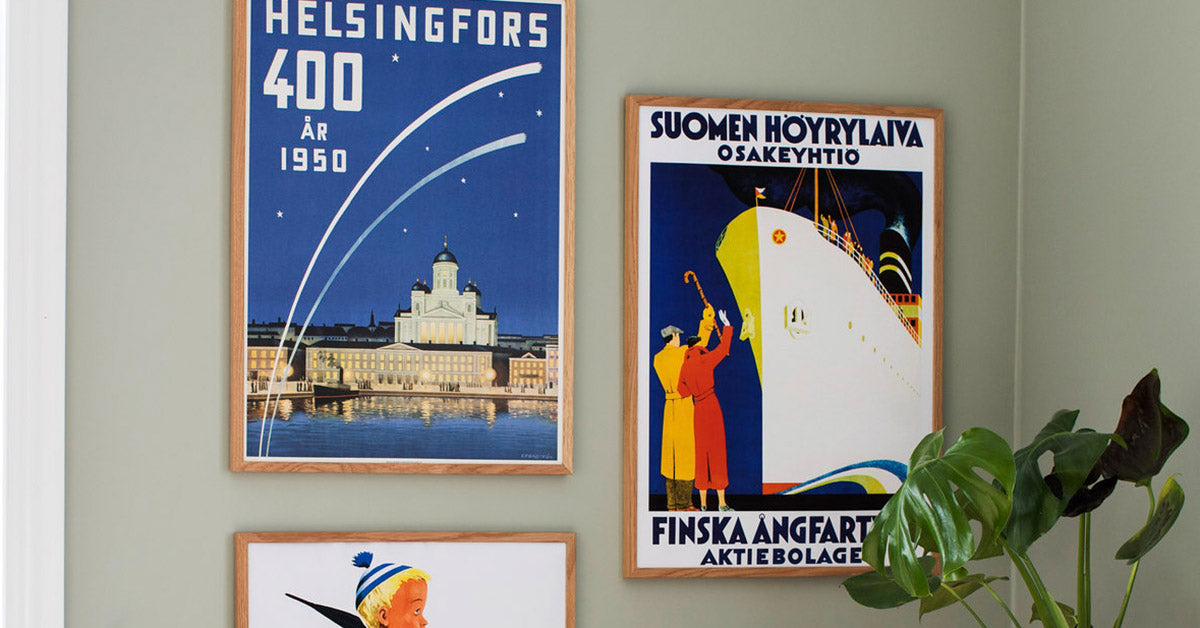 Come to Finlandin julisteet | Kotona-kaupat